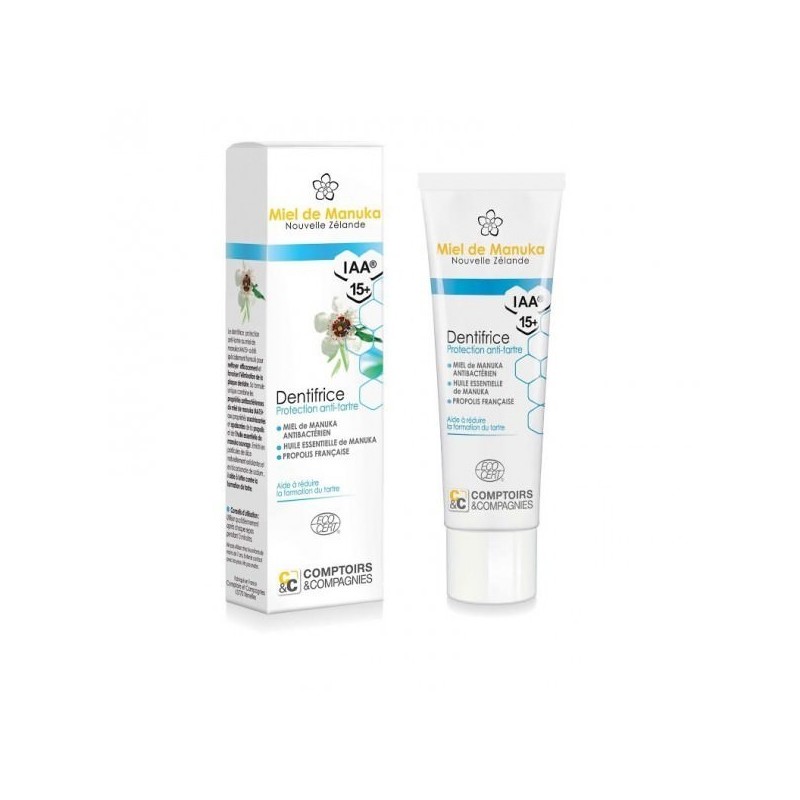 Manuka anti-tartar honey toothpaste - BioMiel and Co